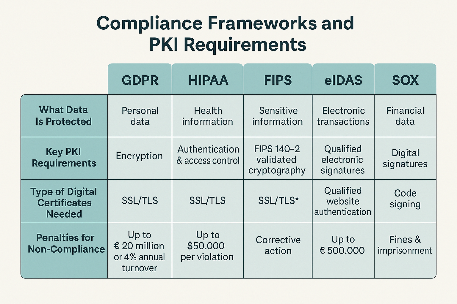 Best PKI Solution for Compliance | How to Choose in 2025