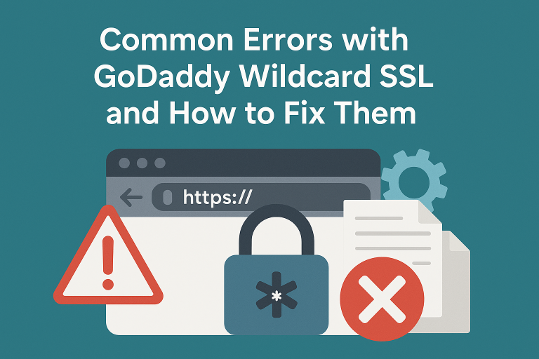Common GoDaddy Wildcard SSL Errors and How to Fix Them [2025 Guide]