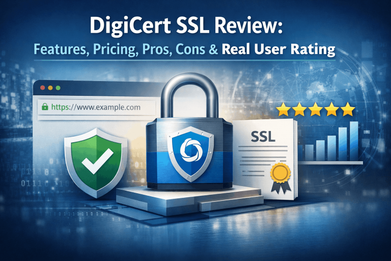 DigiCert SSL Review 2026: Features, Pricing, Pros, Cons & Real User Ratings